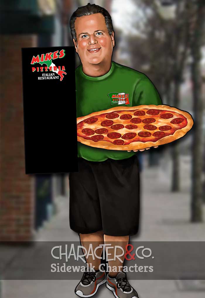 Custom Painted Sidewalk Characters | Character&Company