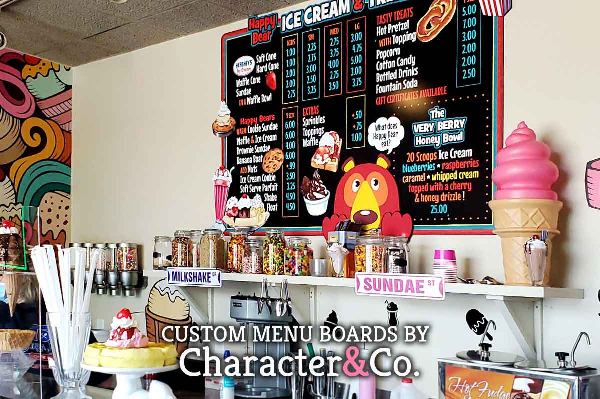 Menu Boards | Character&Company